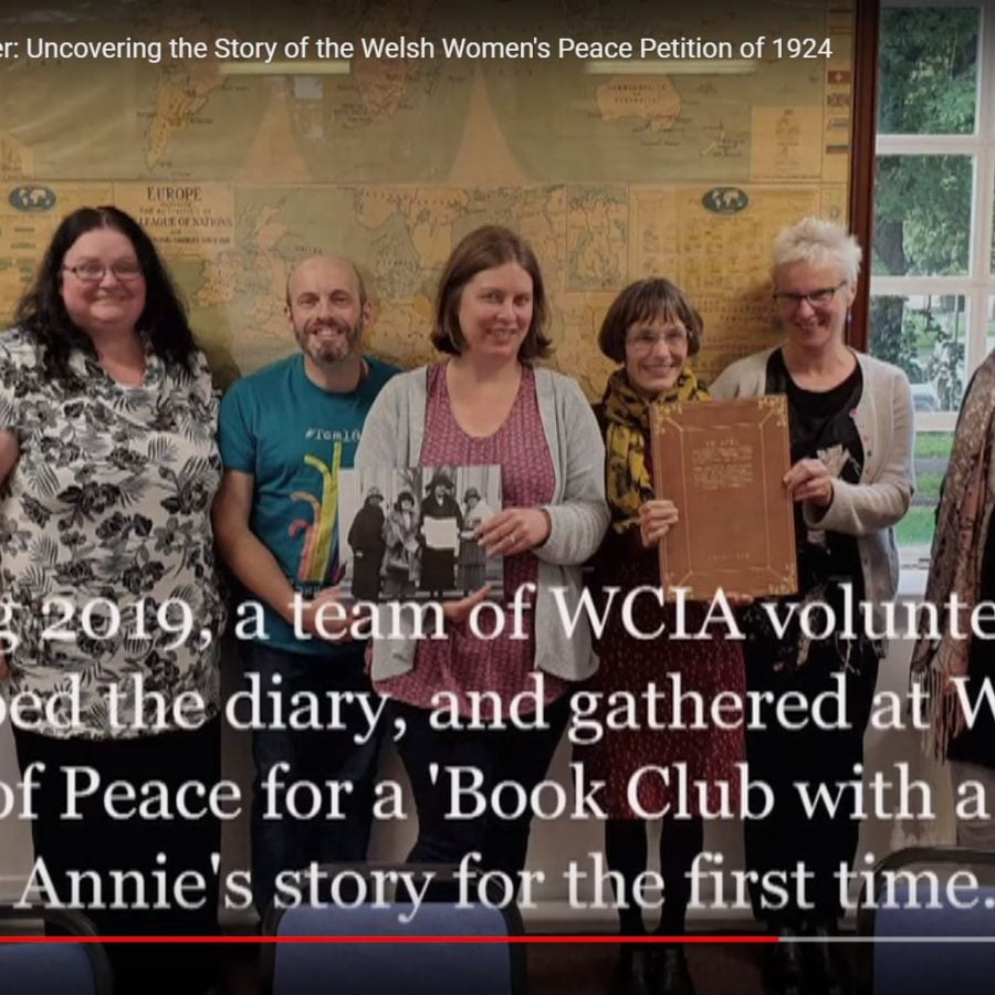 1923 Welsh Women's Peace Appeal - WCIA work prior to Centenary Project ...