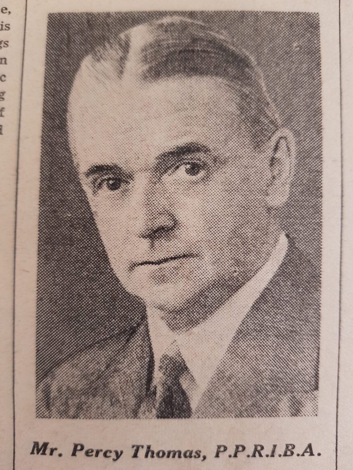 'Architect of Peace' for Temple82: Sir Percy Thomas, Construction ...